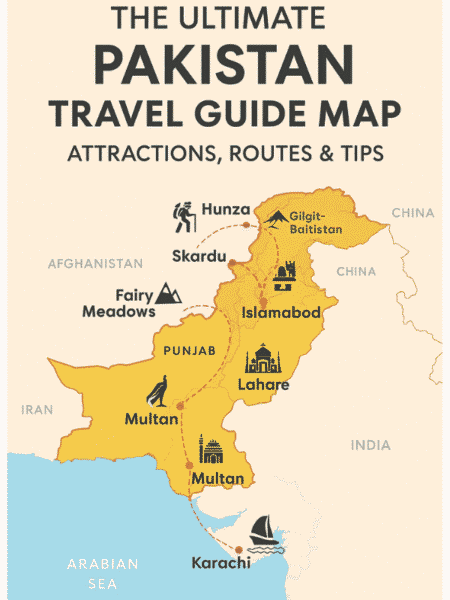 Pakistan Travel Guide Map: Routes, Itineraries & Tips